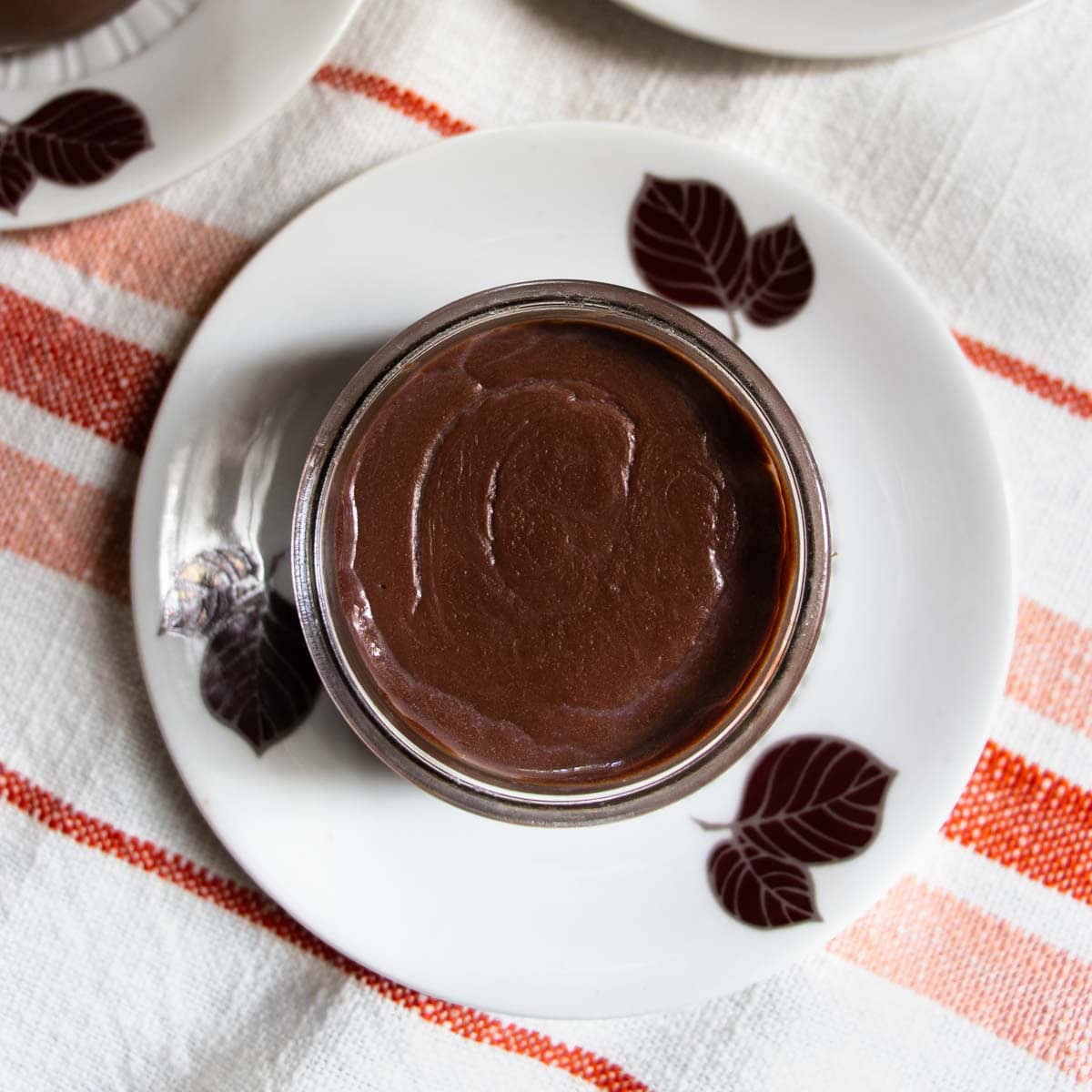 Easy Dark Chocolate Cremeux Recipe. Gluten-free & Eggless.