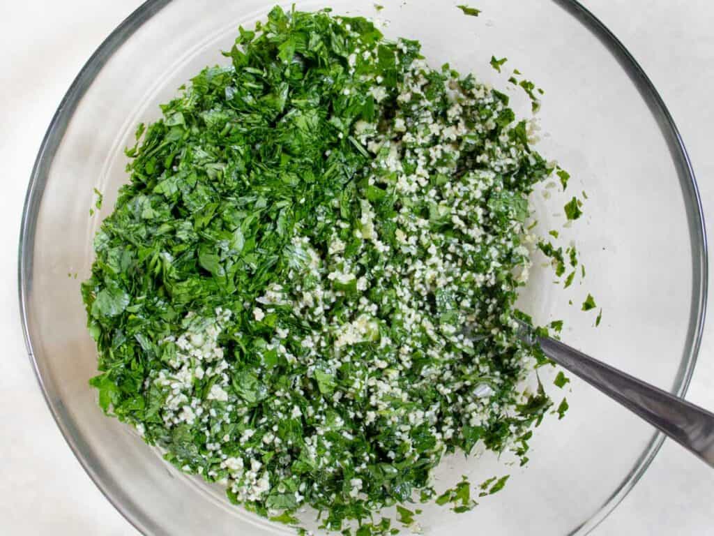 Authentic Lebanese Tabbouleh (Parsley Salad)